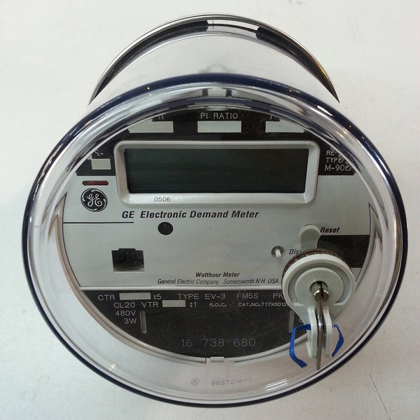 GE Watthour Meter Form 5S CL 20 480V EV-3 – HialeahMeter